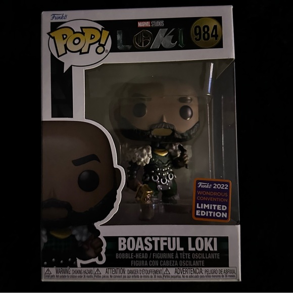 Funko | Wall Decor | Funko Pop Marvel Loki Boastful Loki 984 | Poshmark